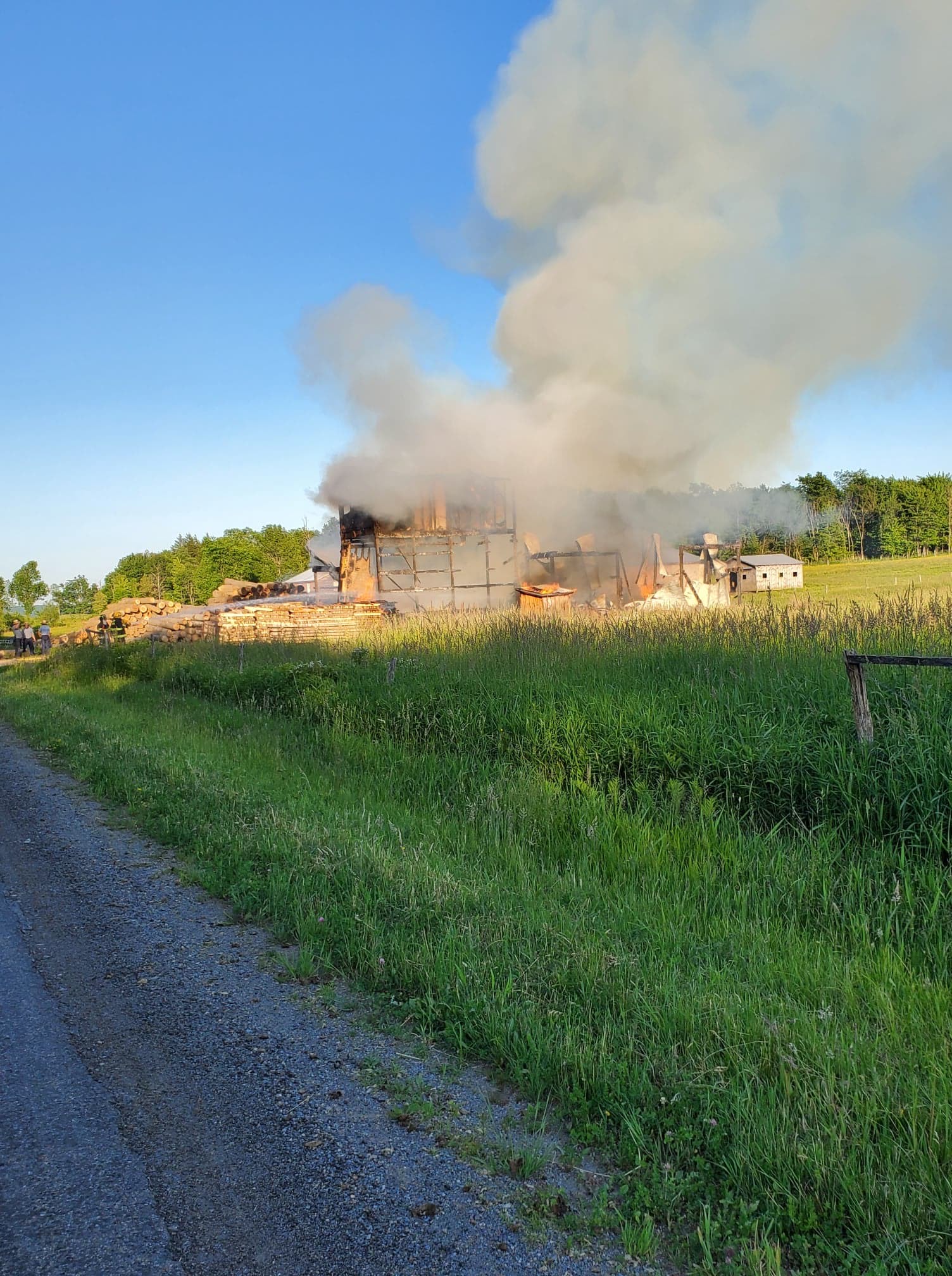 Sawmill Catches Fire | News, Sports, Jobs - Observer Today